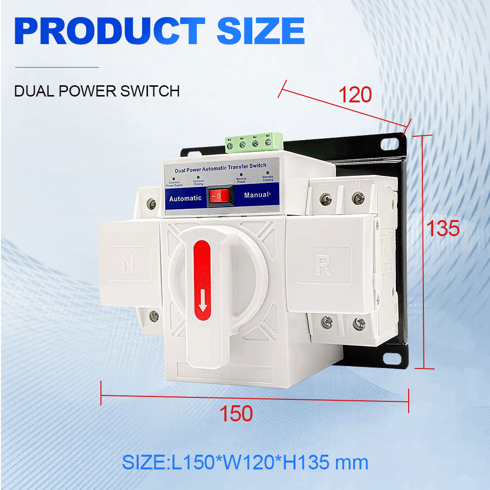 【Automatic Transfer Switch】 Mcb Type Dual Power Automatic Transfer ...