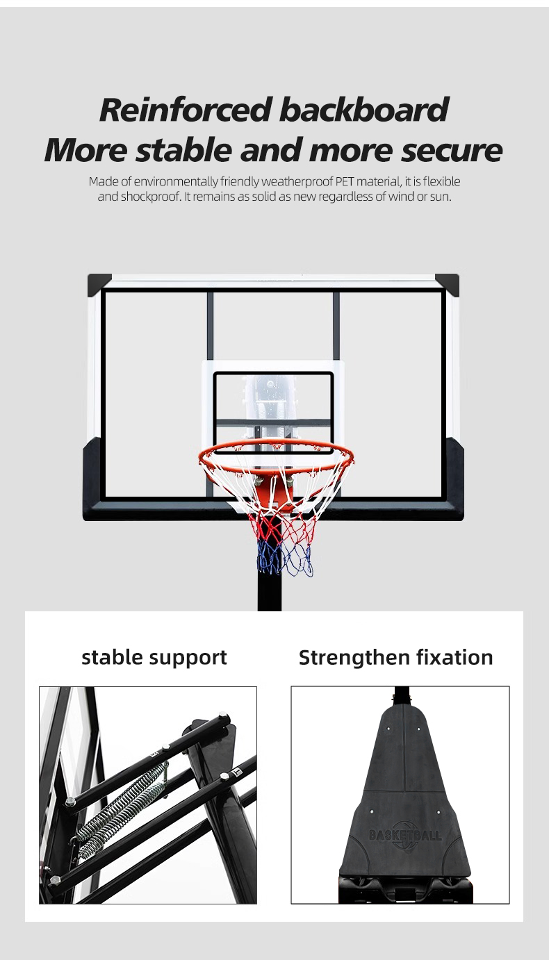 Luxury basketball stand Outdoor/Indoor Basketball hoop with stand ...