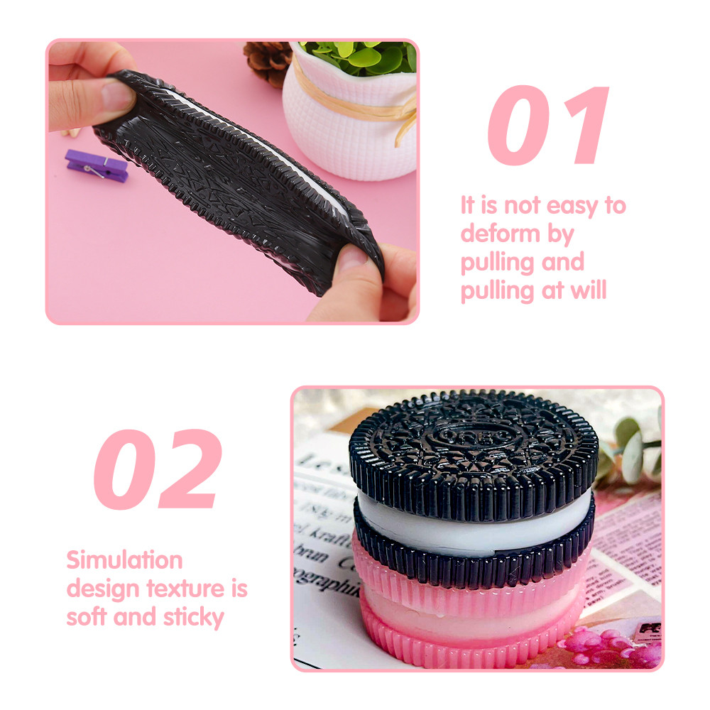 ACE Squishy Food Toy Cute Kawaii Oreo Stress Reliever Toy Fidget Toy ...