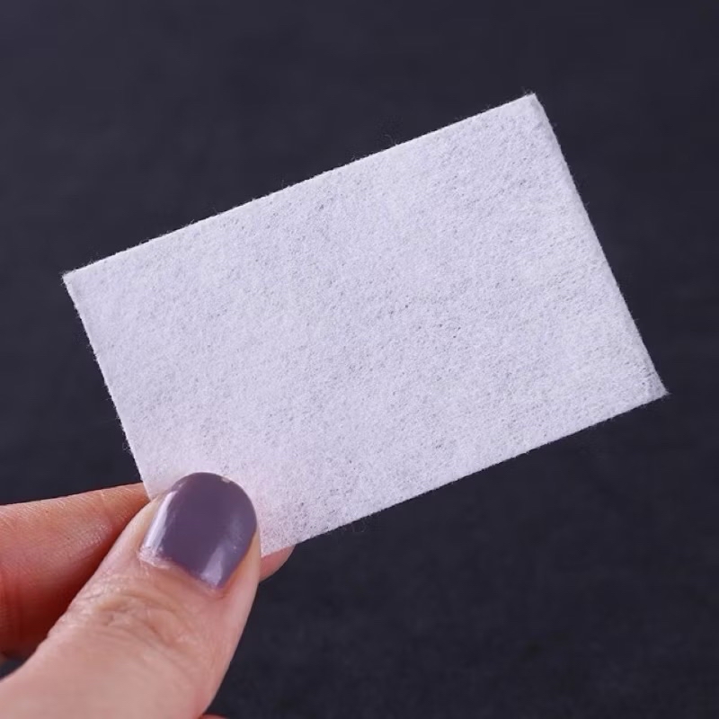 100pcs Soft Nail Cotton Pads for Nail Polish Remover and Cleaning ...