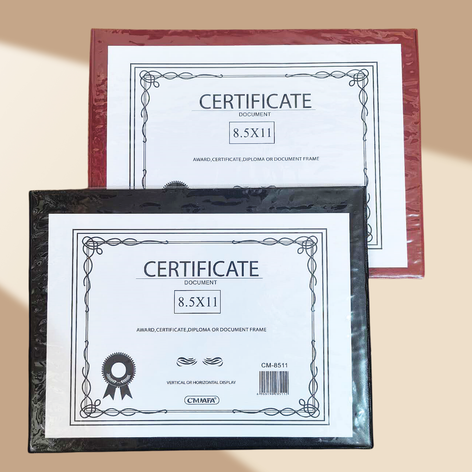 Certificate Holder Letter A4 Plastic certificate photo holder long ...