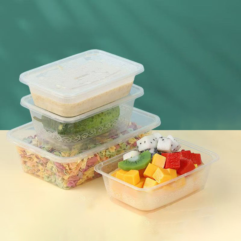 50pcs Food Container Microwave Oven Safe Lunch Box Large Capacity ...