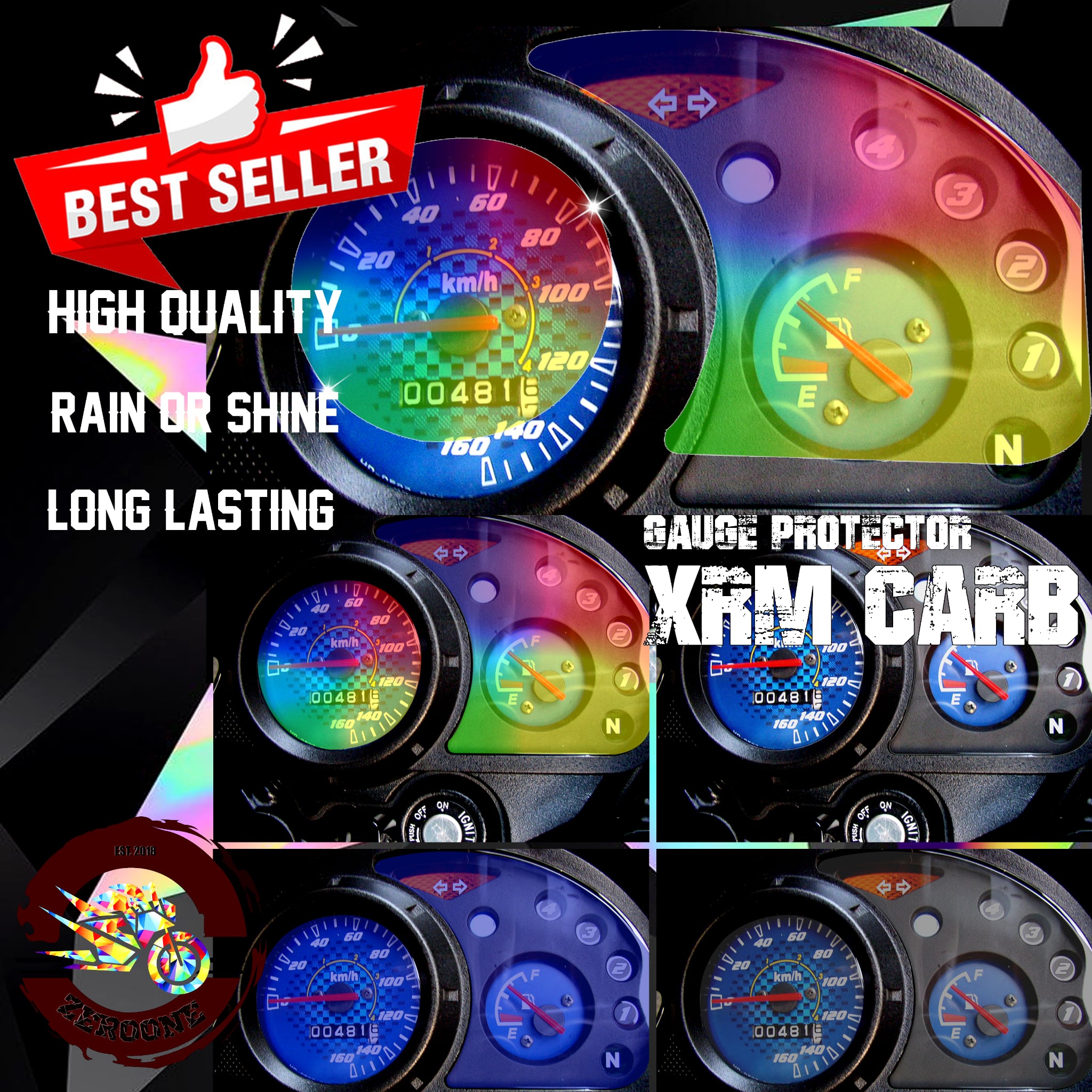 HONDA XRM CARB Gauge Protector | Shopee Philippines