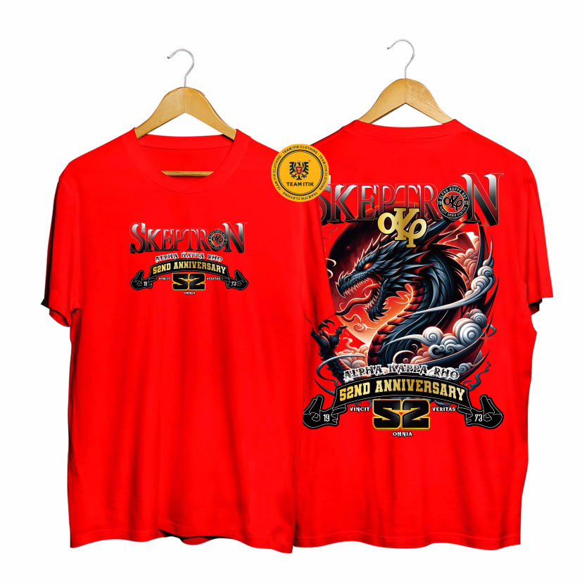 TEAM ITIK CLOTHING Alpha Kappa Rho (52ND Dragons V2 ) Skeprton ...