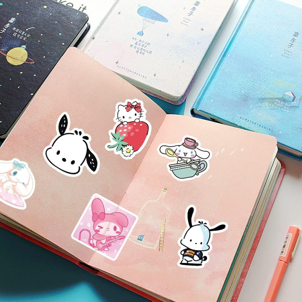 UNICO Cartoon Sticker Sanrio Laser Notebook Sticker Goo Card Sticker ...