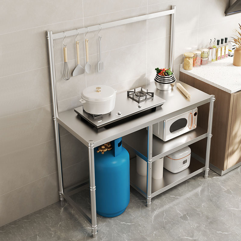 Gas stove rack, kitchen heavy-duty organizer rack, control console, gas ...