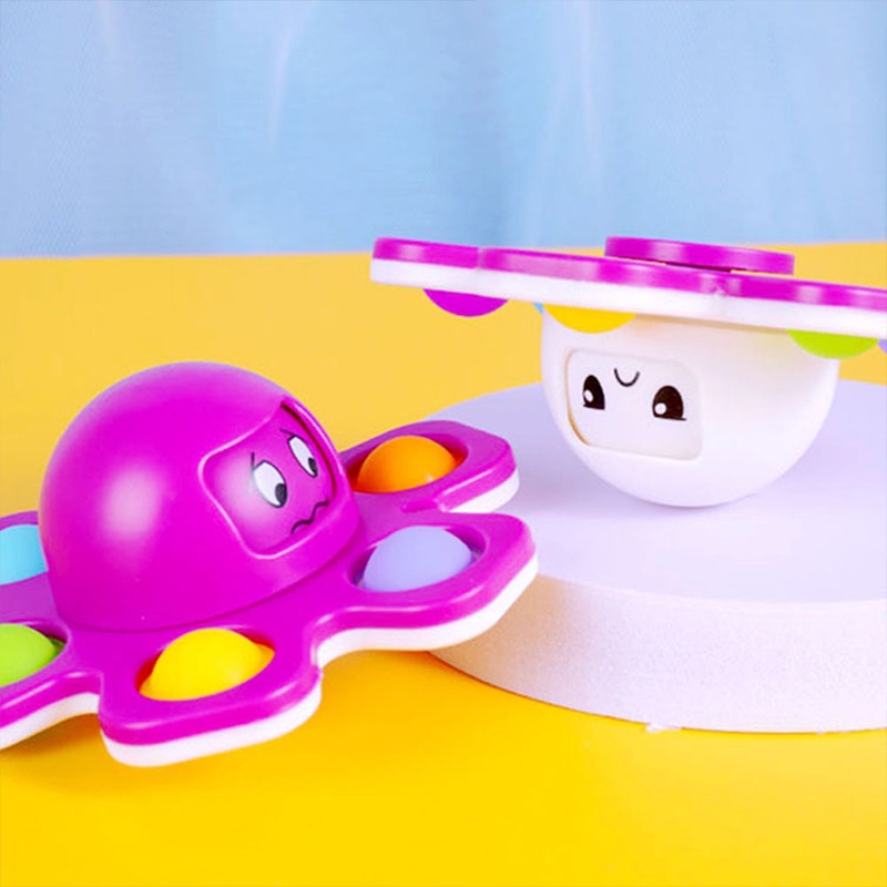 Flip Face-changing Octopus Squid Game Pop It Fidget Octopus Silicone ...