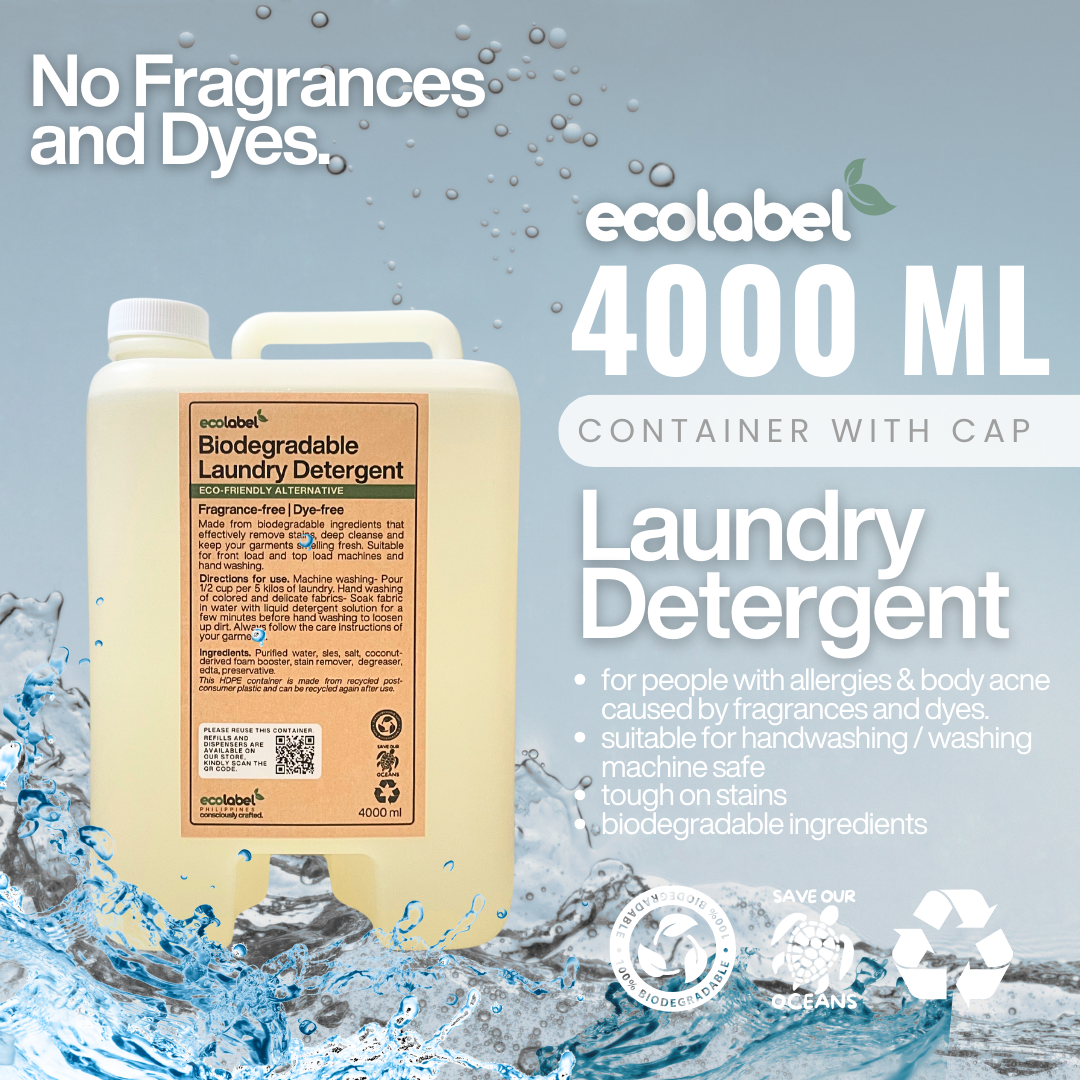 Eco-friendly Liquid Laundry Detergent 100% Biodegradable Sustainable ...