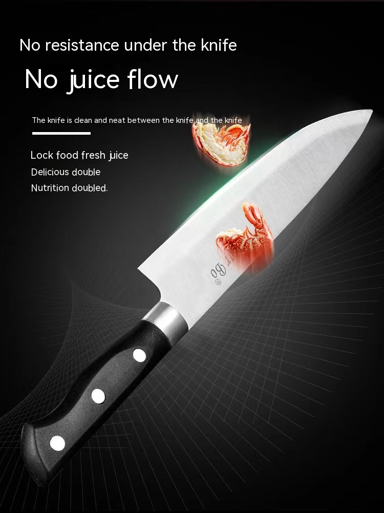 Tazaki Japanese Knife Original Stainless Steel Meat Knife Heavy Duty ...