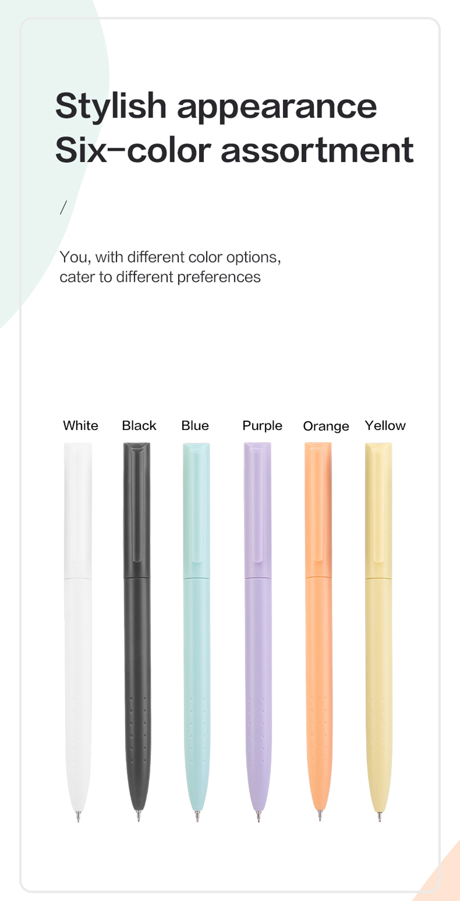 Deli S8 Linfini Black Gel Pen 0.5mm | Shopee Philippines