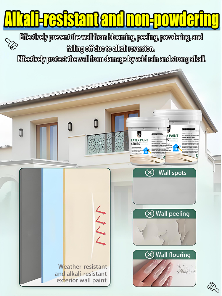 Professional Latex Paint Formaldehyde-Free Latex Paints Coating Mold ...