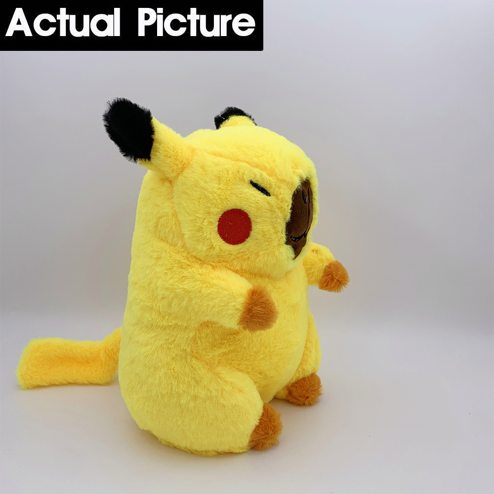 20CM Capybara Plushie Capybara Cosplay Pikachu Cos Kuromi Quirky Cute ...