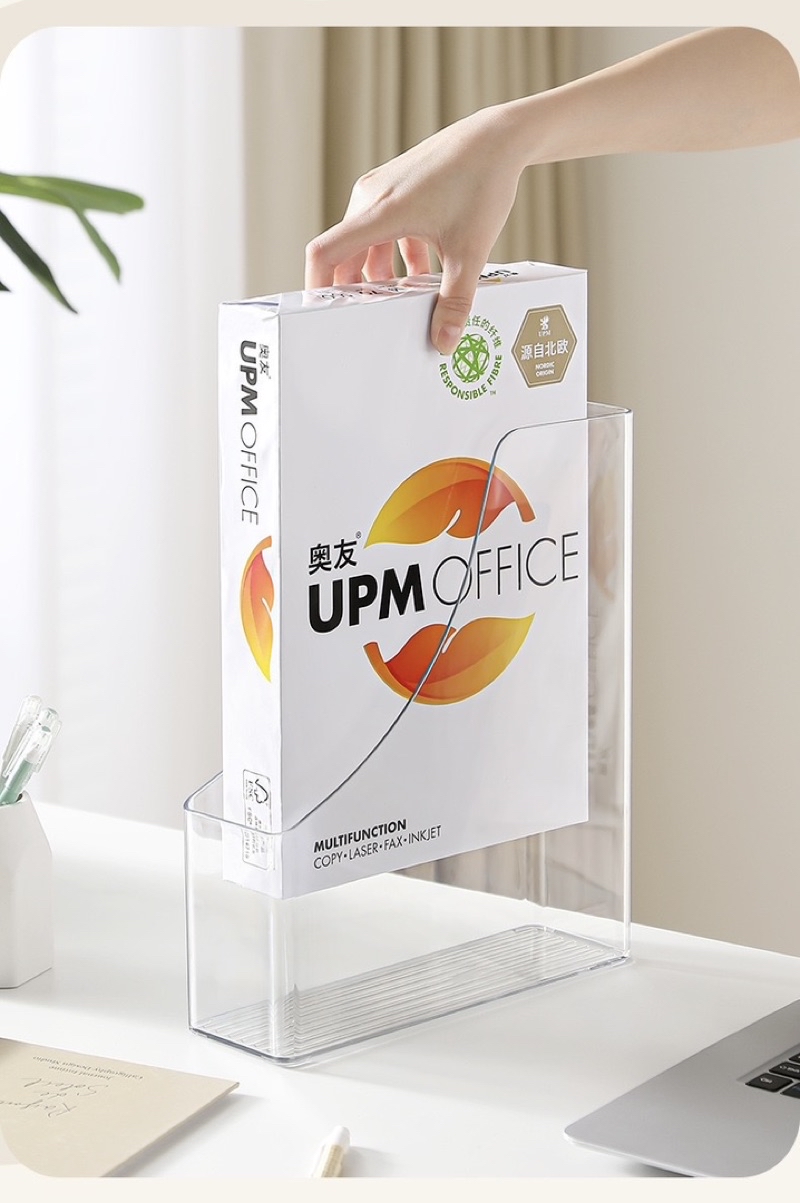 Transparent Book File Storage Desk Organizer - FUMIO Model | Shopee ...