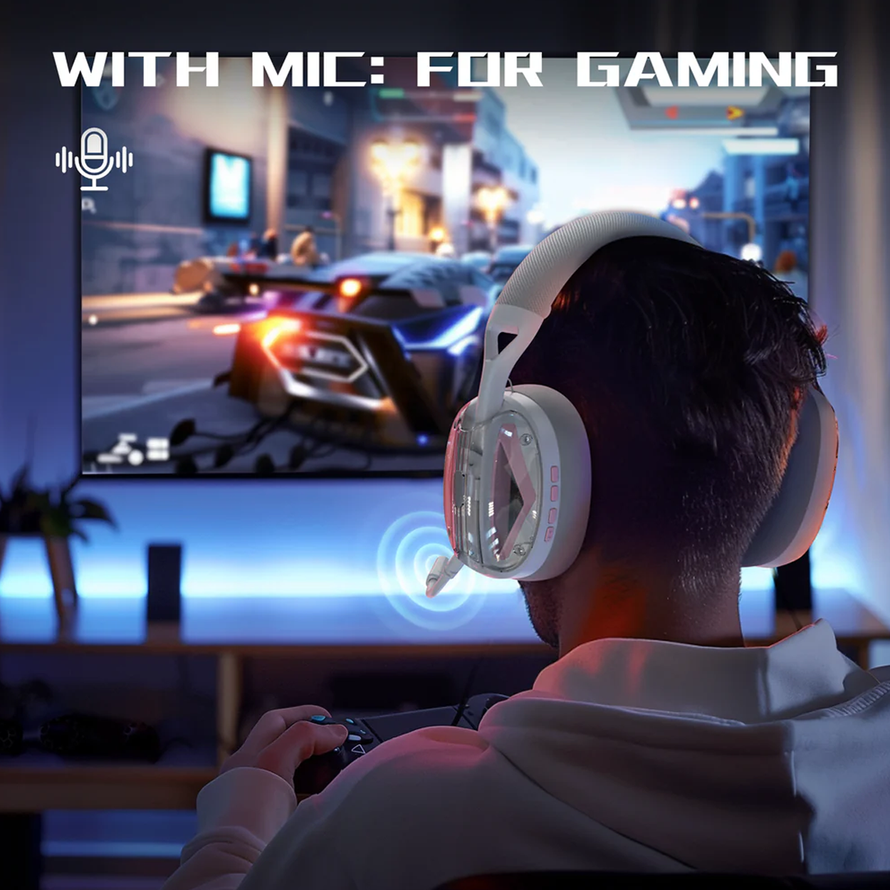 Attack Shark L60 Ultra-Light Tri-Mode Wireless Noise Cancelling ...