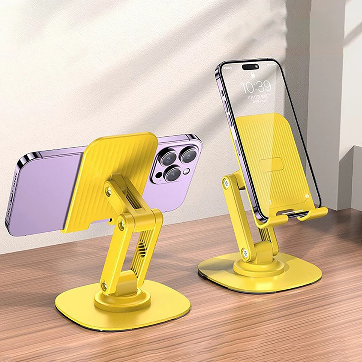 Three-axis 360 Degree Rotating Stand Retractable Tablet Holder ...