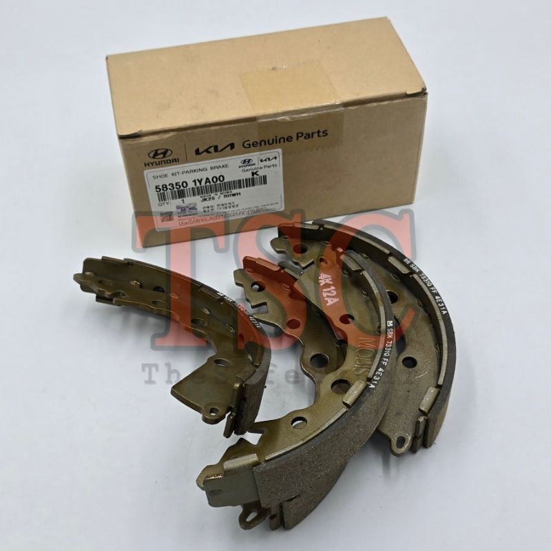 ORIGINAL Kia Picanto TA 2012-2017 Rear Brake Shoe Kit Part # 58350 ...