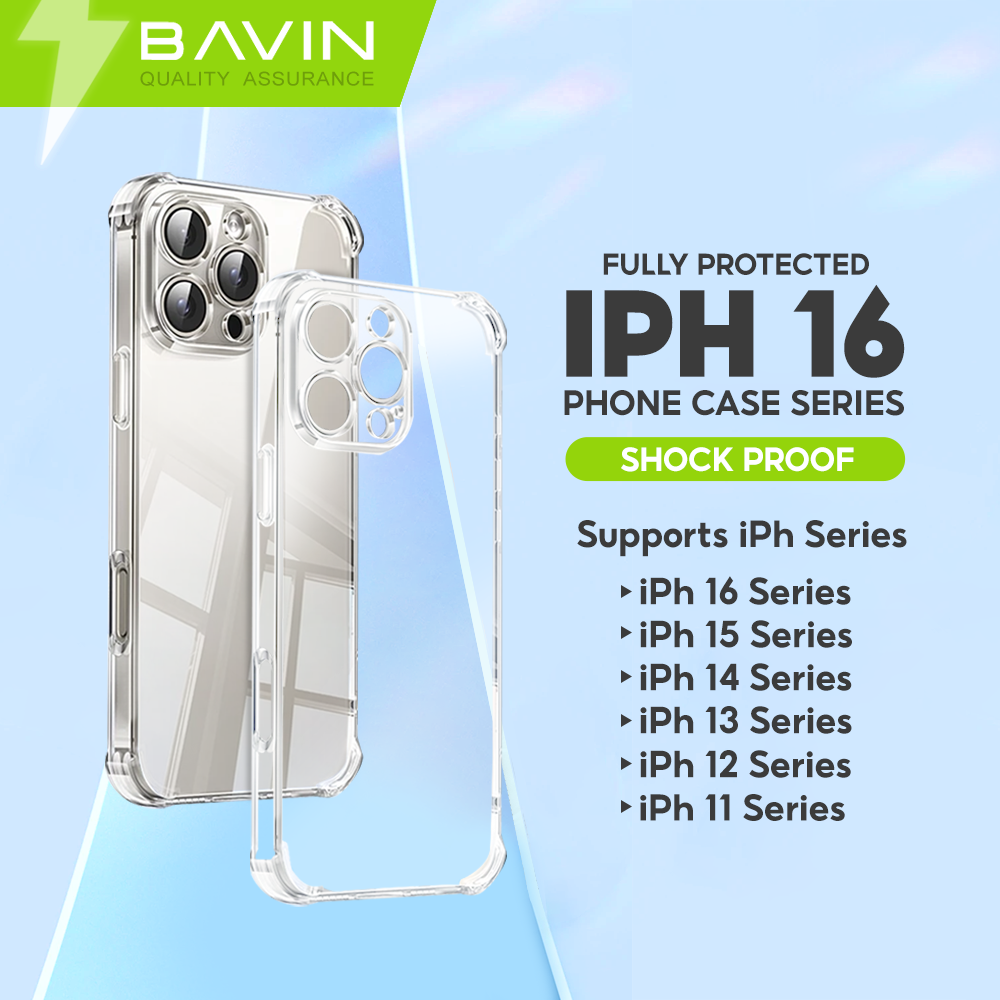 BAVIN FS2 Premium Shockproof Case Soft Silicone TPU Clean Cover For iPh ...