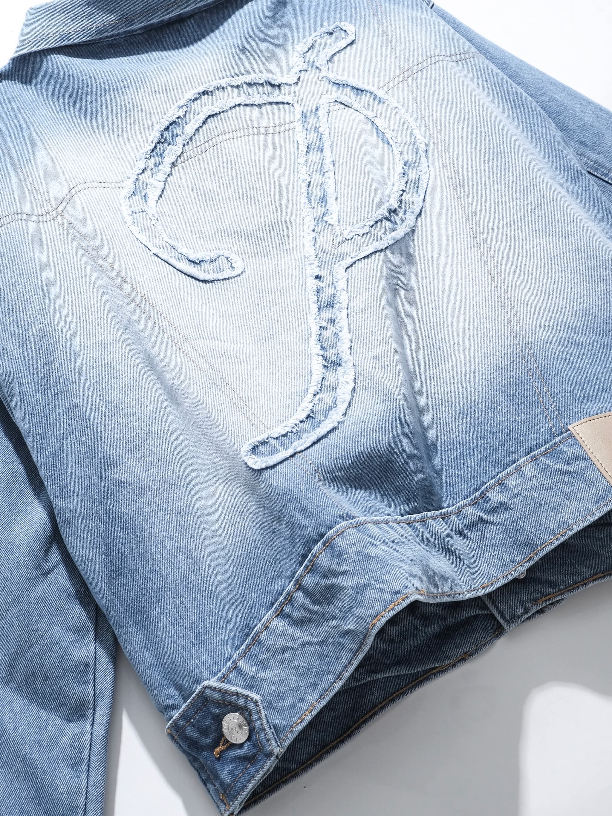 Prettiest® DENIM JACKET (BLUE) | Shopee Philippines