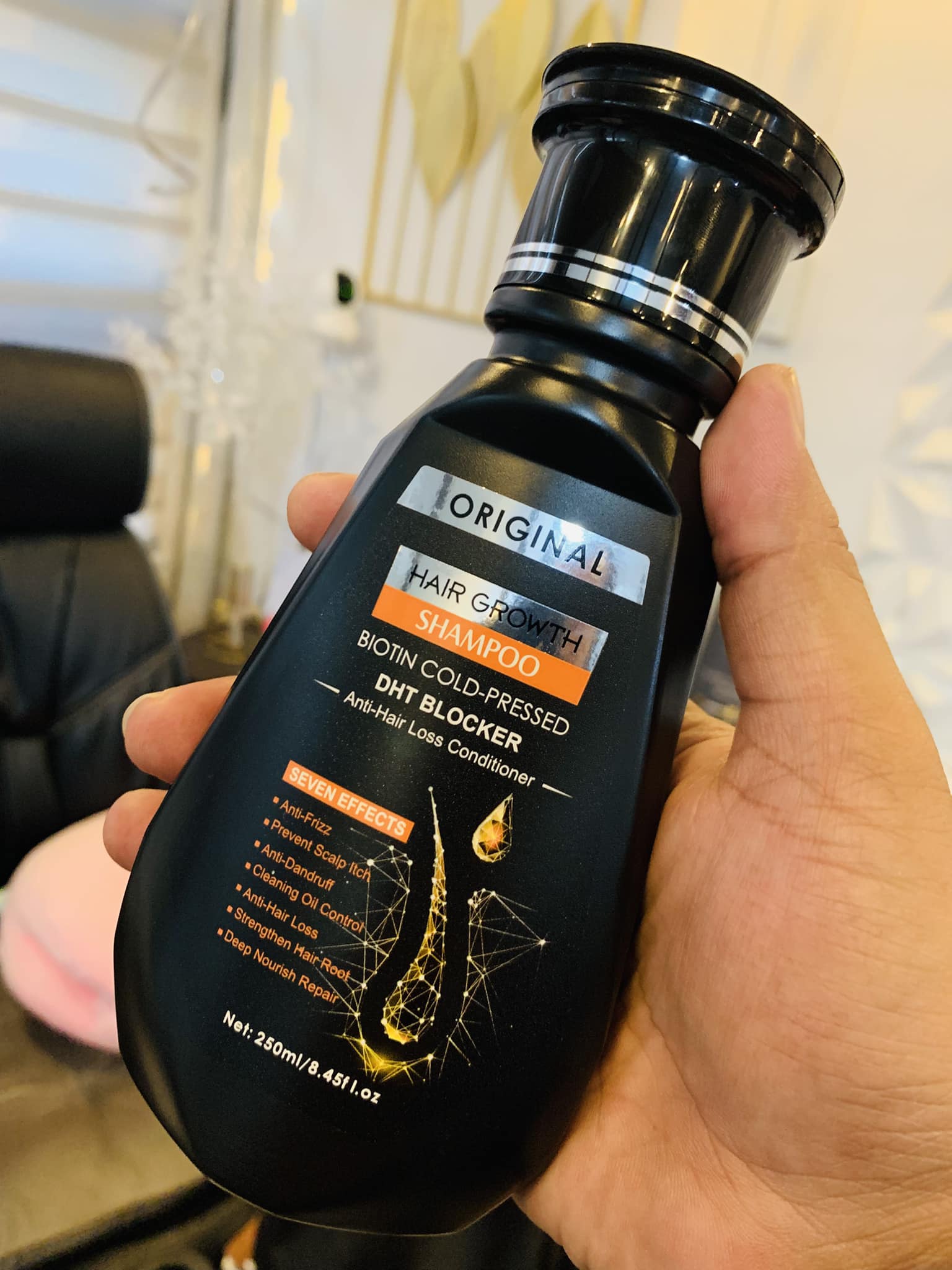 Original Dht Blocker Hair Growth Shampoo Anti-Hair Loss 250ml 5 days ...