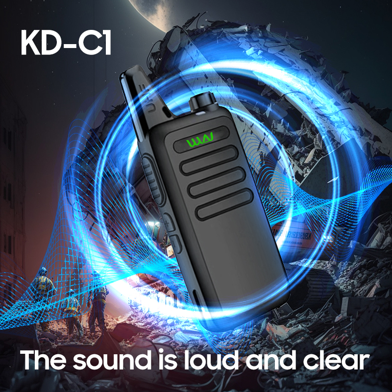 HT KD-C1 Portable Ultra-Thin Intercom Machine Bidirectional Radio UHF ...