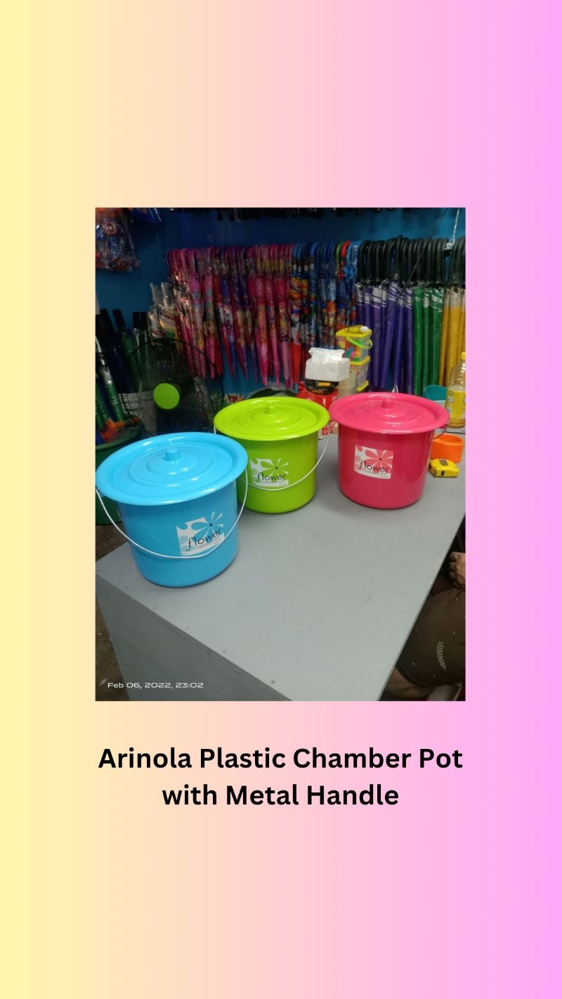 Mommy's Best Helper: Arinola Plastic Chamber Pot with Metal Handle for ...