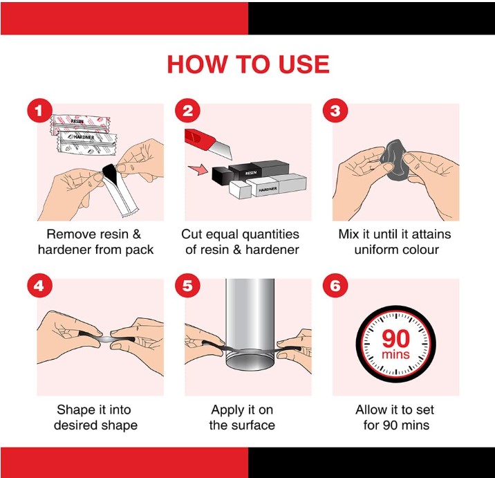 iHOME M-SEAL EPOXY PUTTY REGULAR 40GRMS BEST SELLER mseal EPOXY CLAY IN ...