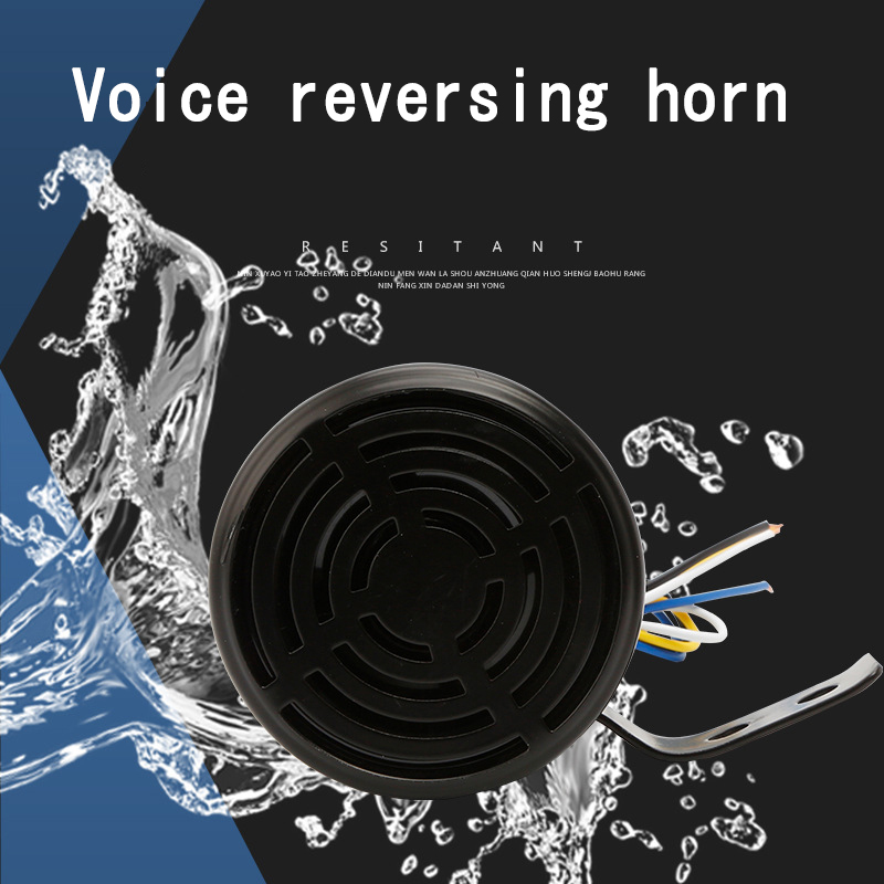 Universal Japanese Reverse Back Horn (Bakushimas) 4-Tones 9V-36V ...