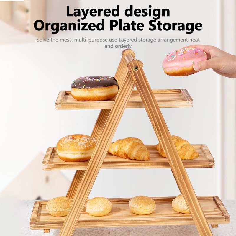 3-Layer Dessert Rack Charcuterie Boards Afternoon Tea Rack Service ...