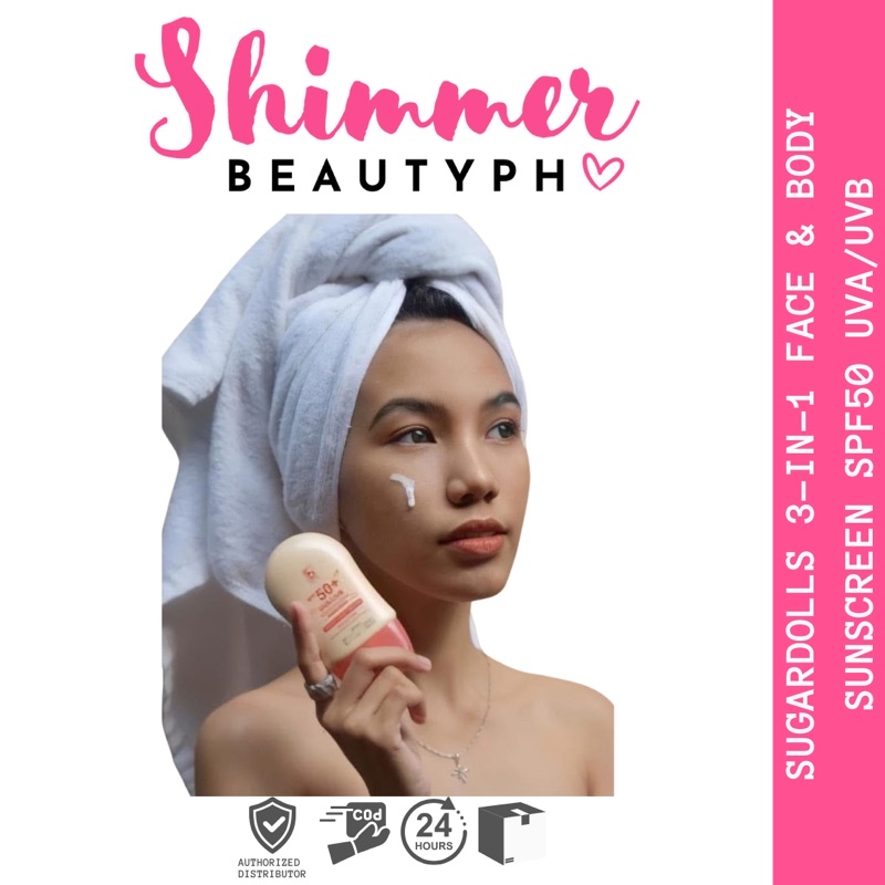 Sugar Dolls SD Sunscreen SPF50+ UVA UVB 60mL ONHAND | Shopee Philippines
