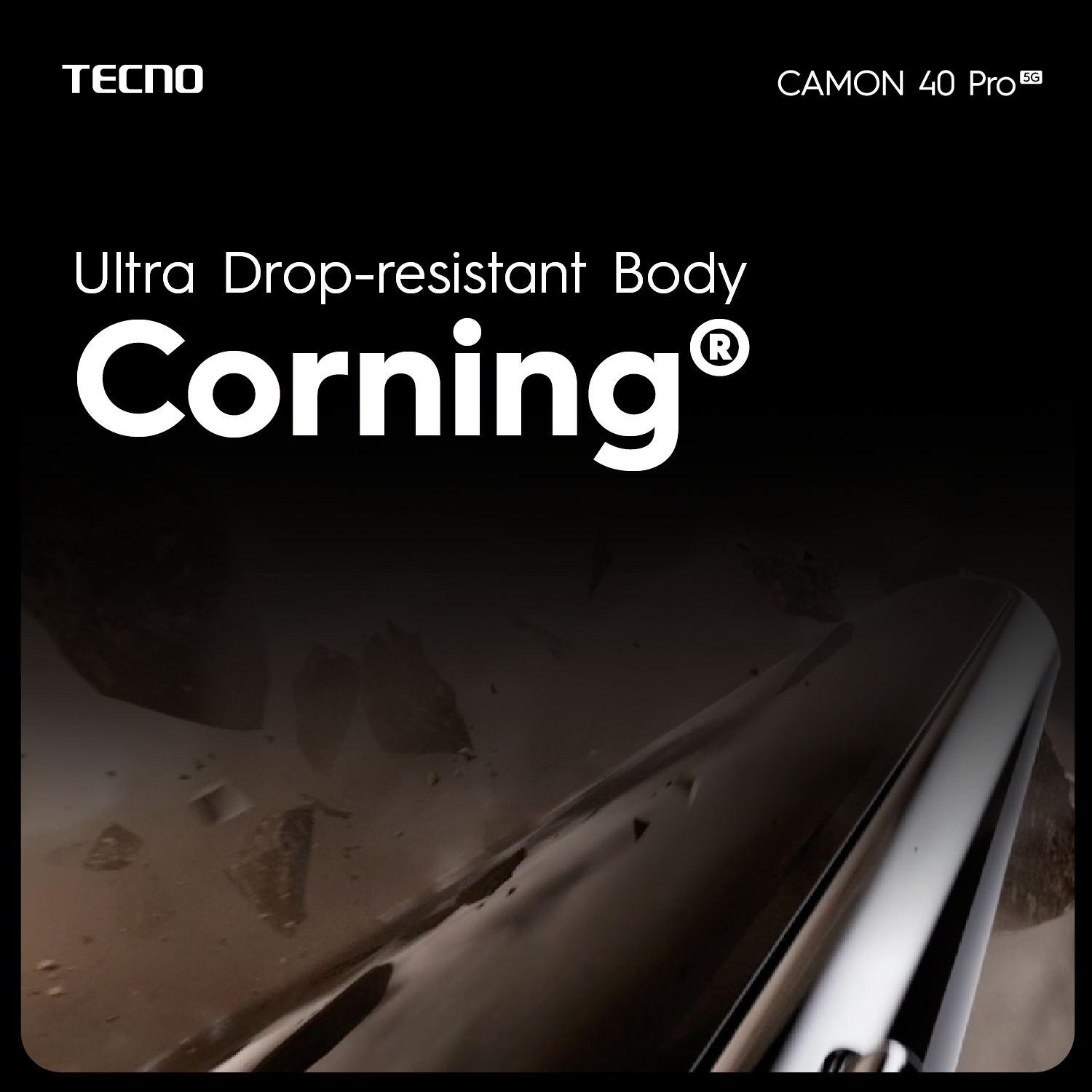 [NEW] TECNO Camon 40 Pro 5G 12GB| SONY 50MP AI Flash Snap | 144Hz ...