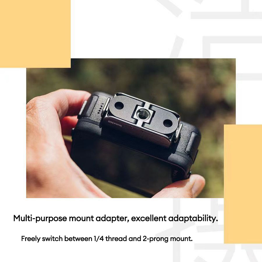 【New Version】Insta360 Quick Release Mount Magnetic 2.0 For Insta360 X4 ...