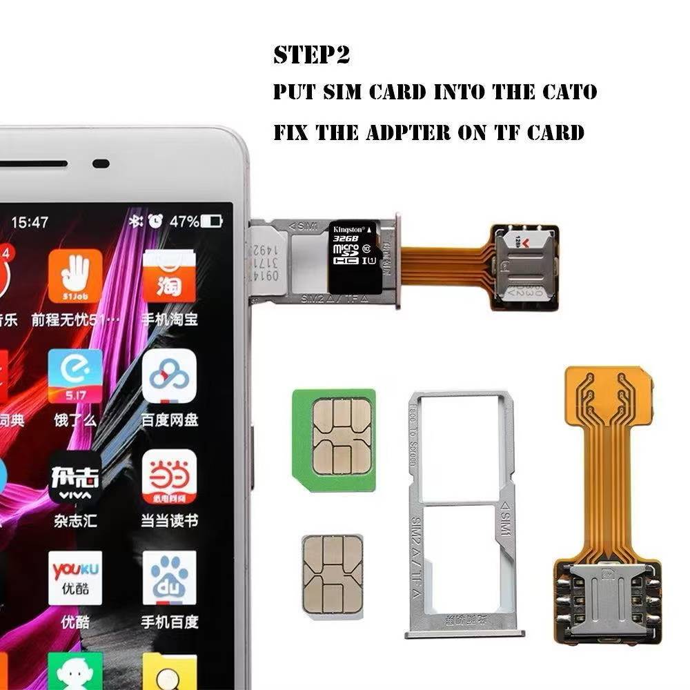 SIM Card Extender Sim Reader Adapter for Mobile Phone | Shopee Philippines
