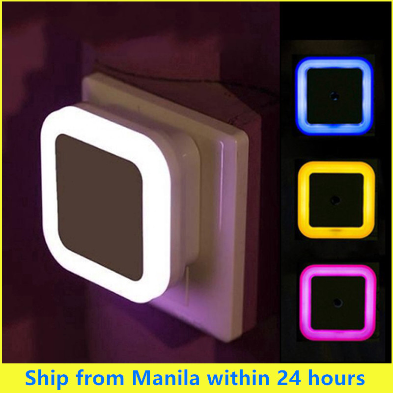 Auto LED Light Induction Sensor Control Sleeping Night Light Bedroom ...