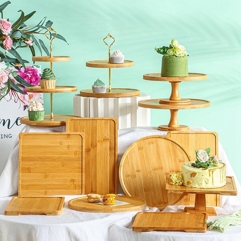 Wooden dessert Rustic Wooden Sweet Corner/Dessert/Candy Buffet Set ...