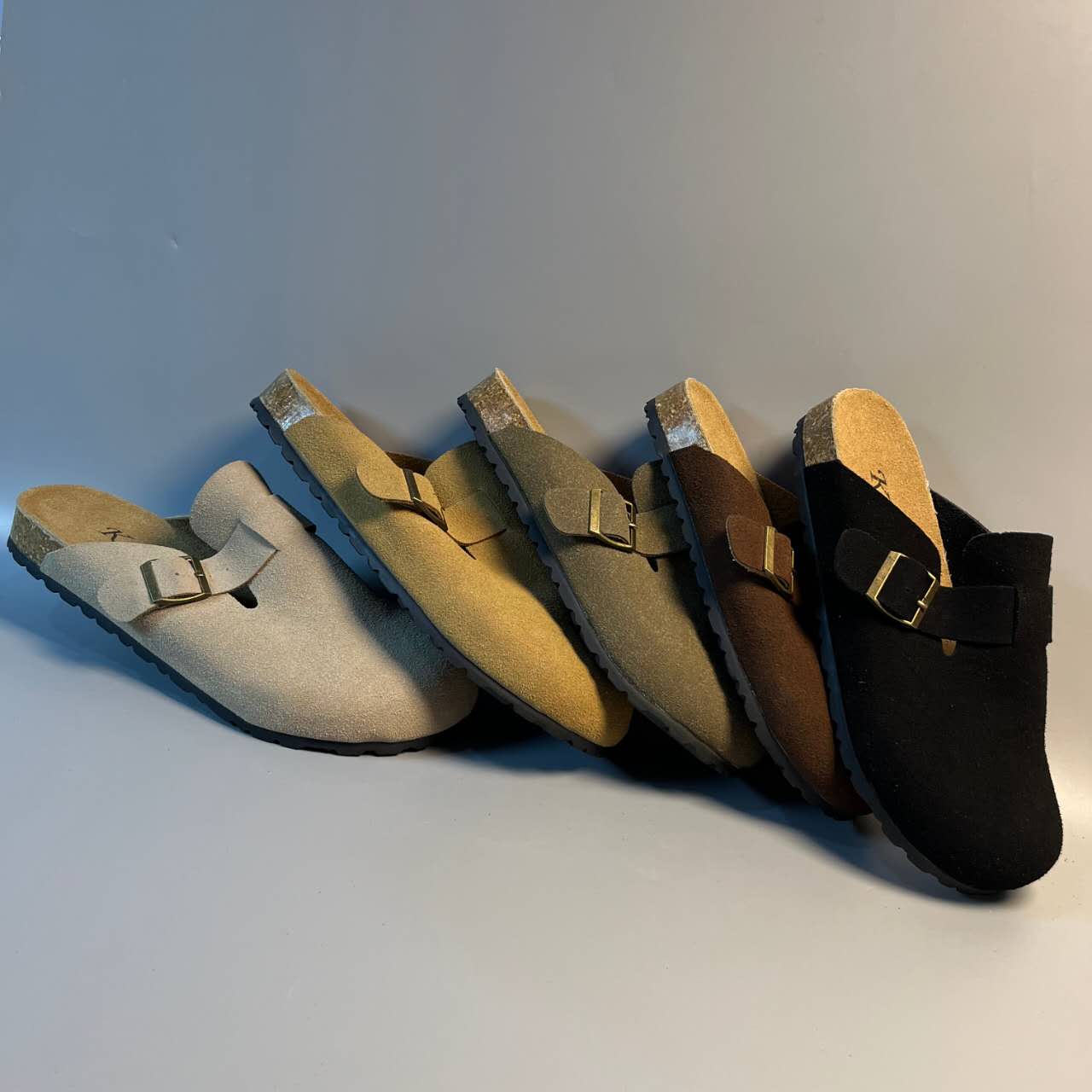 KMY high quality men clogs slip on clogs men genuine cowhide leather ...