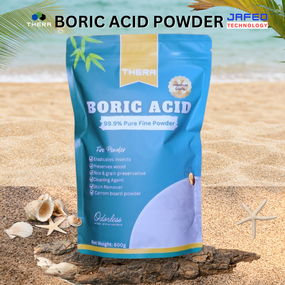 THERA 600g Boric Acid Powder for Pest Control Cockroach Ants fleas Bait ...