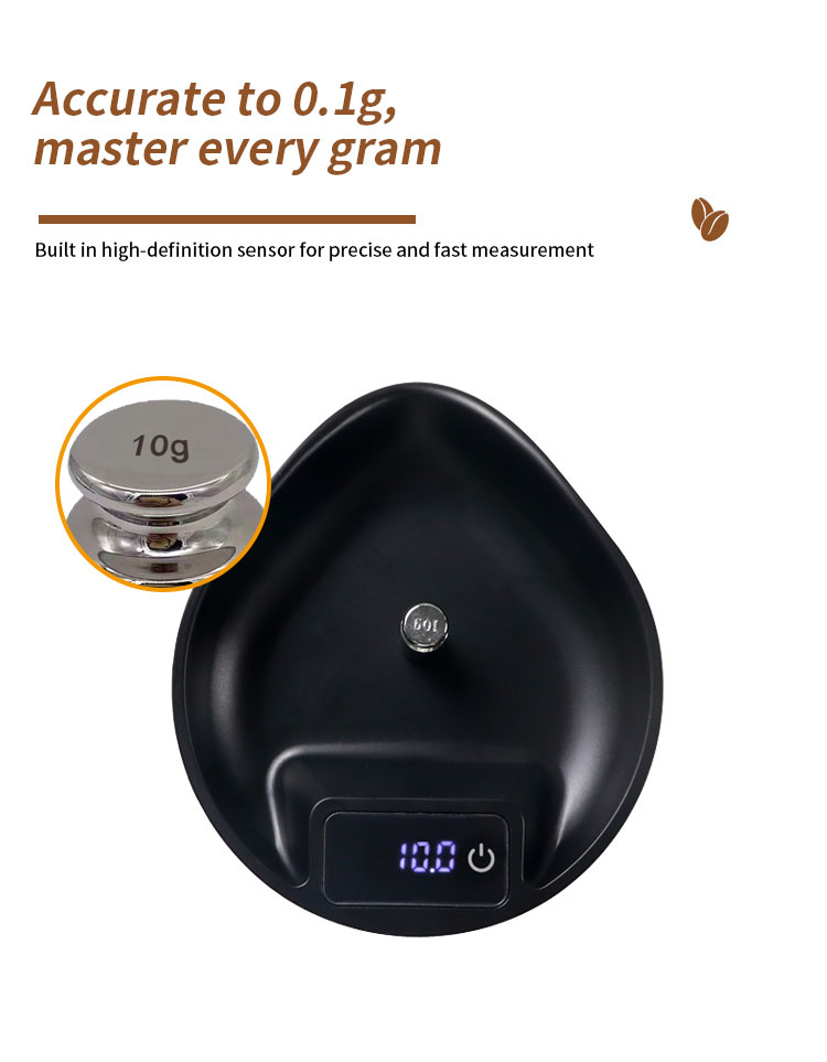 999g/0.1g Mini coffee electronic scale, small gram scale, precise ...