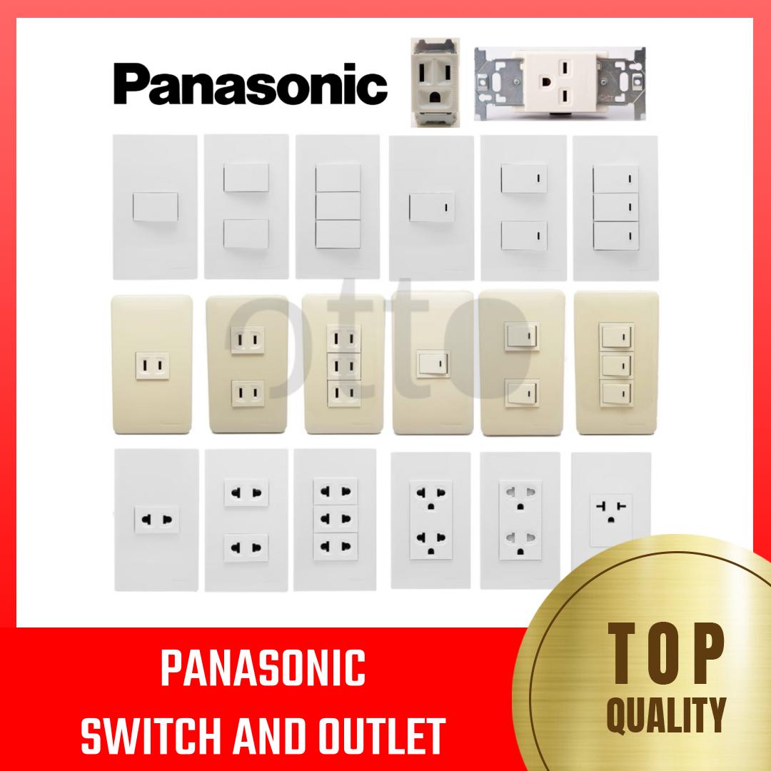 Panasonic Full Color Classic/ Wide Series Switches Outlets Plate ...