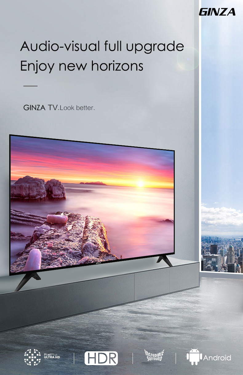 GINZA 32 INCH SMART TV & 40 INCH SMART TV Android FHD LED TV | Shopee Philippines