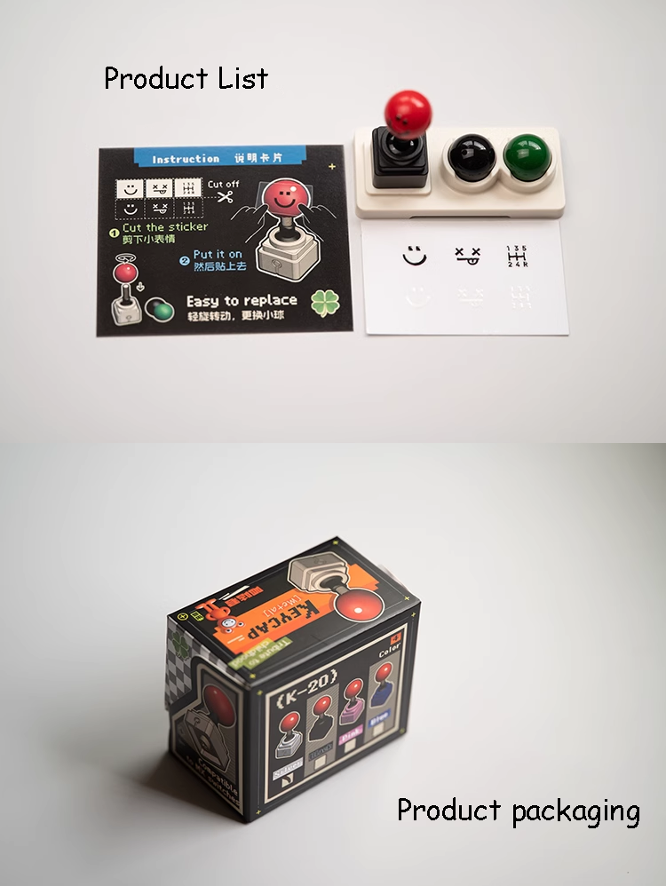 K-20 Custom Keycaps for ESC Key Retro Arcade Joystick Style for Most MX ...