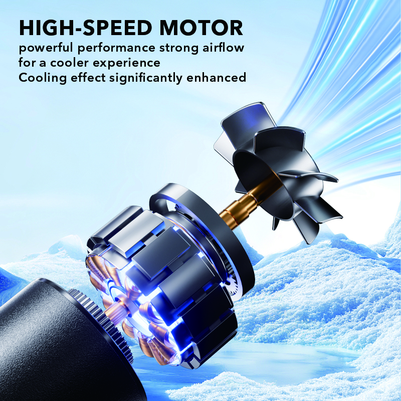 Samsung Jet Fan 5000mAh Rechargeable Strong Wind Handheld Turbo Fan ...