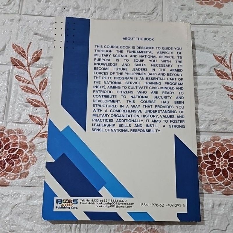 Reserve Officers' Training Corps Military Science 1 By:Briones | Shopee ...