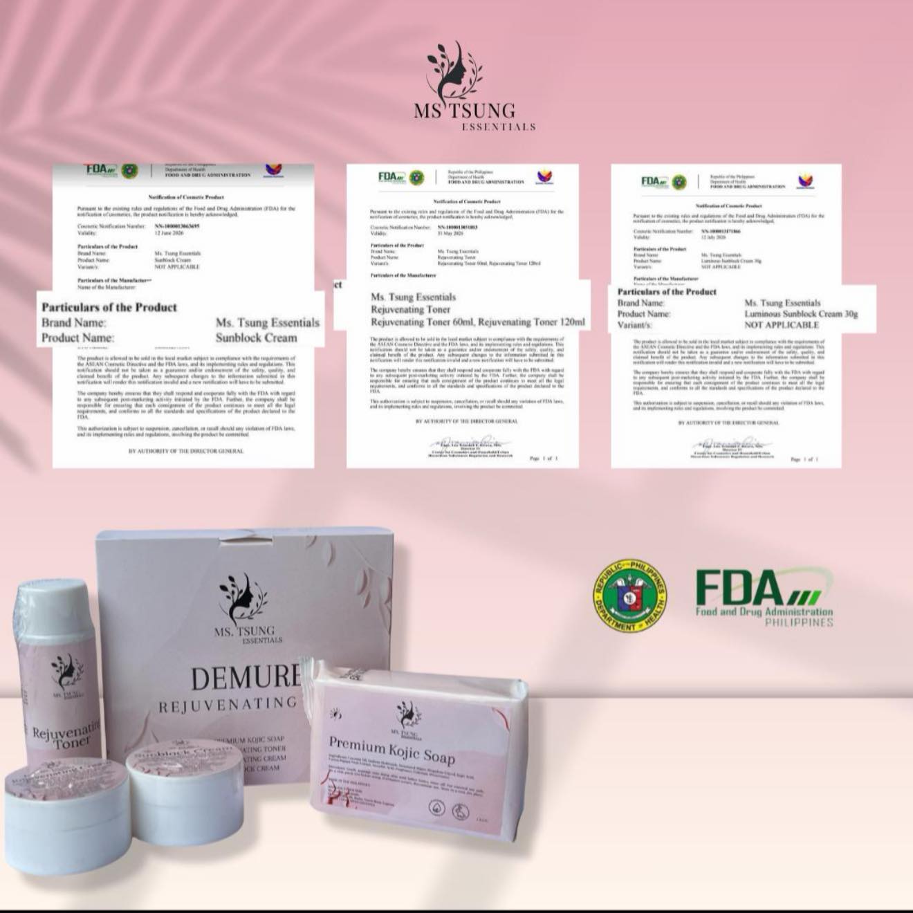 Demure Rejuvenating Set Ms Tsung Essential by kvlove rosario cavite ...