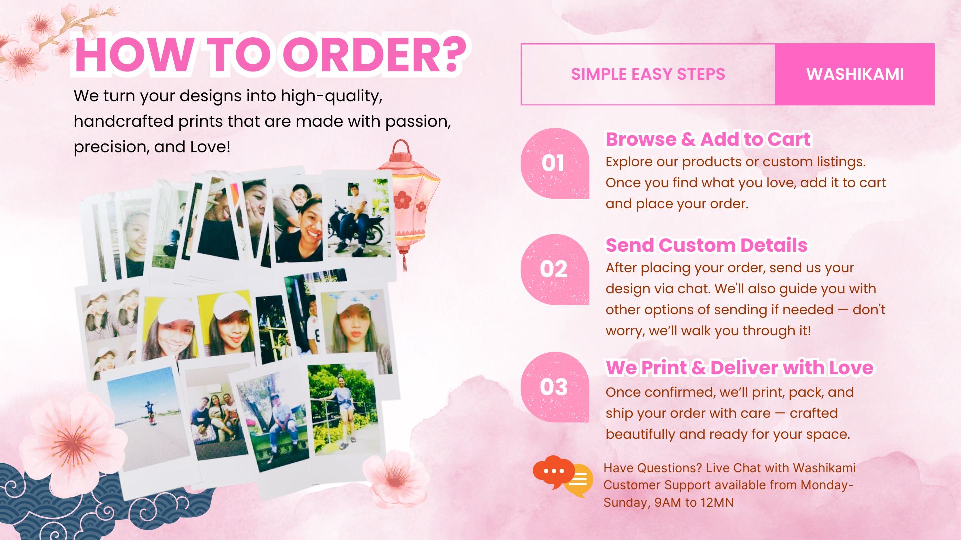 Customized A4 Poster (A4, 4R, 5R, Sticker Poster) - Washikami | Shopee ...