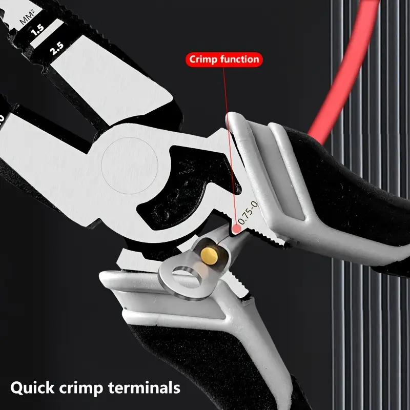 9-inch wire cutter Multipurpose electrician Tiger pliers wire stripper ...