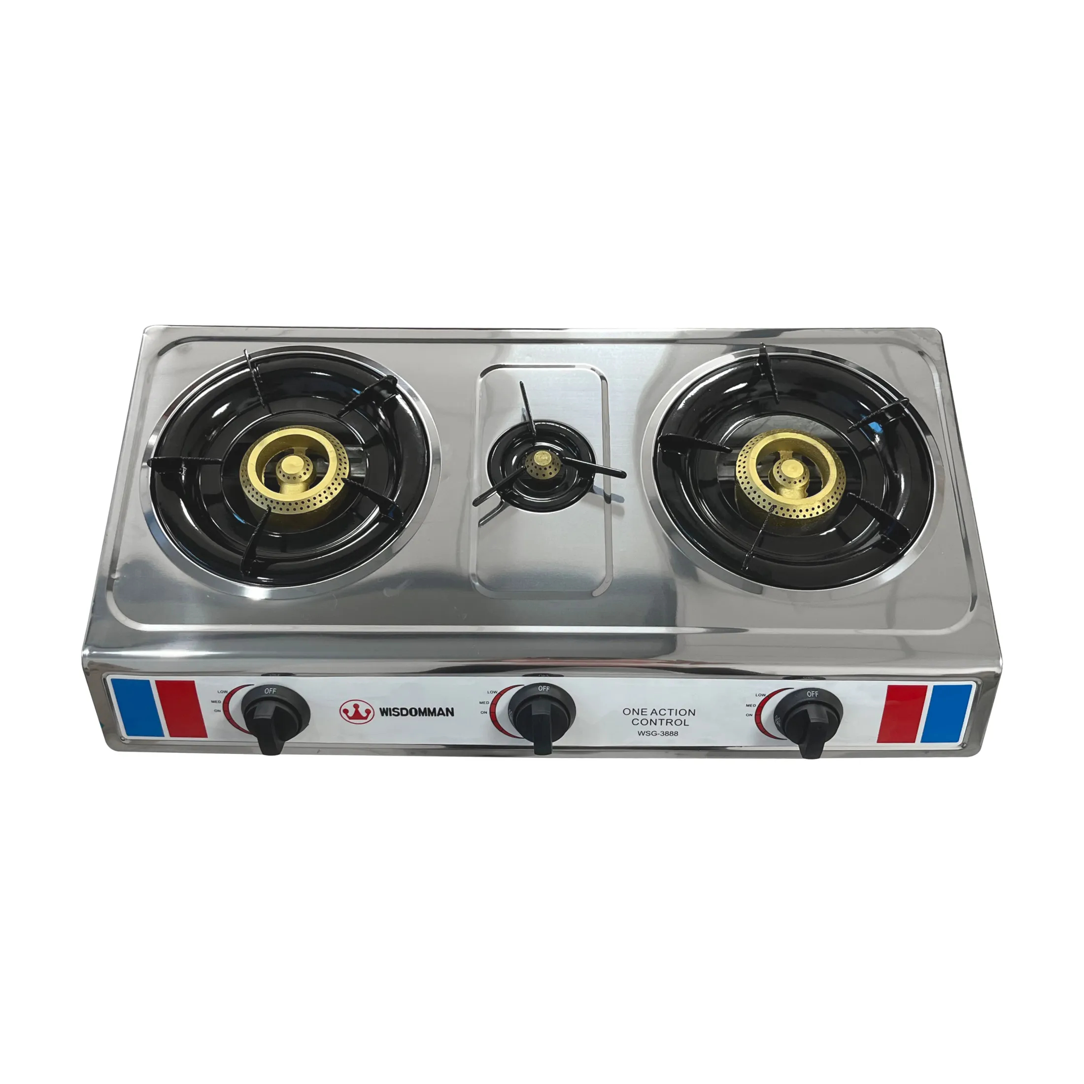 WISDOMMAN family gas stove double burner Space-Efficient Gas Stove 3 ...