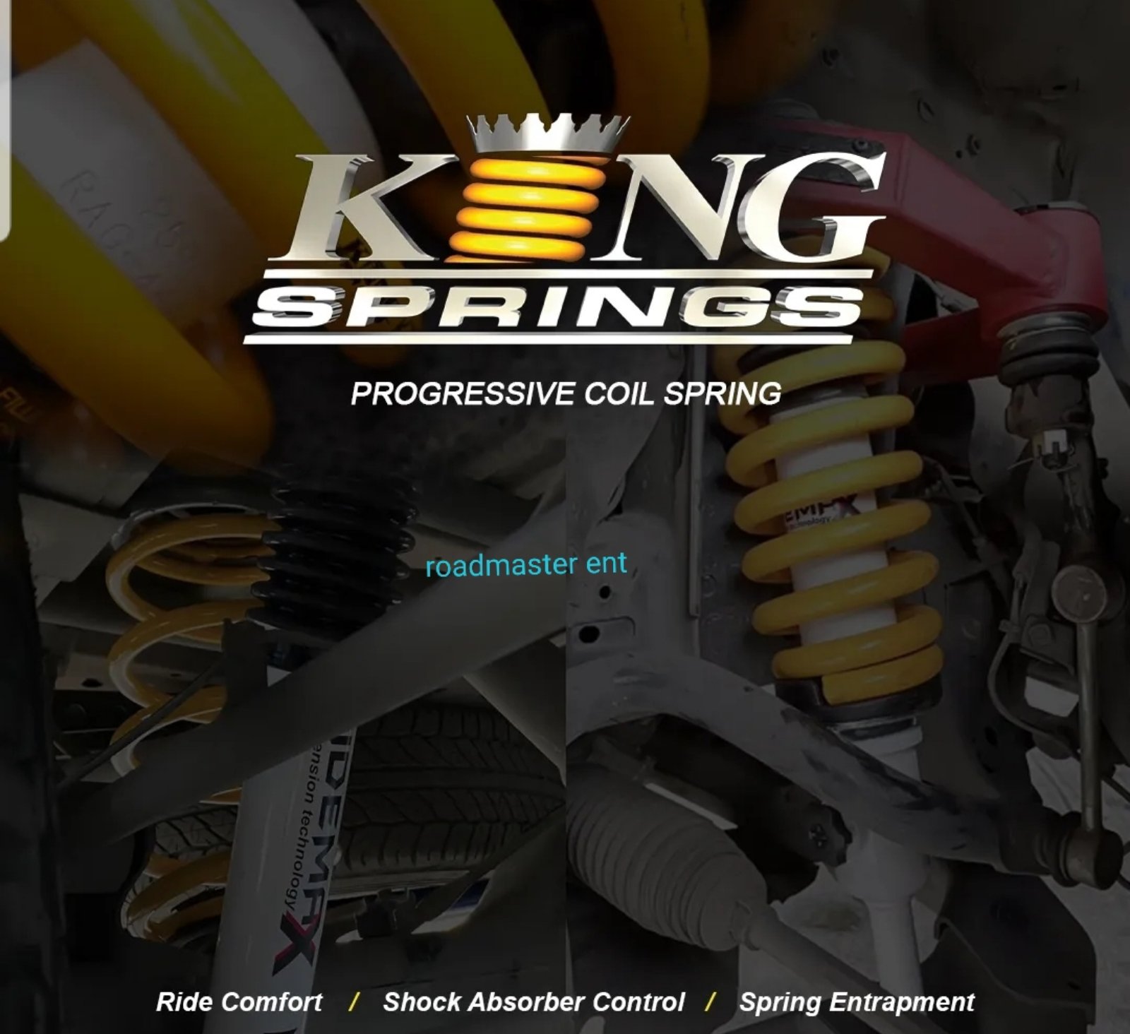 King Spring Progressive Coil Spring Mitsubishi Strada 2008-2023 For ...