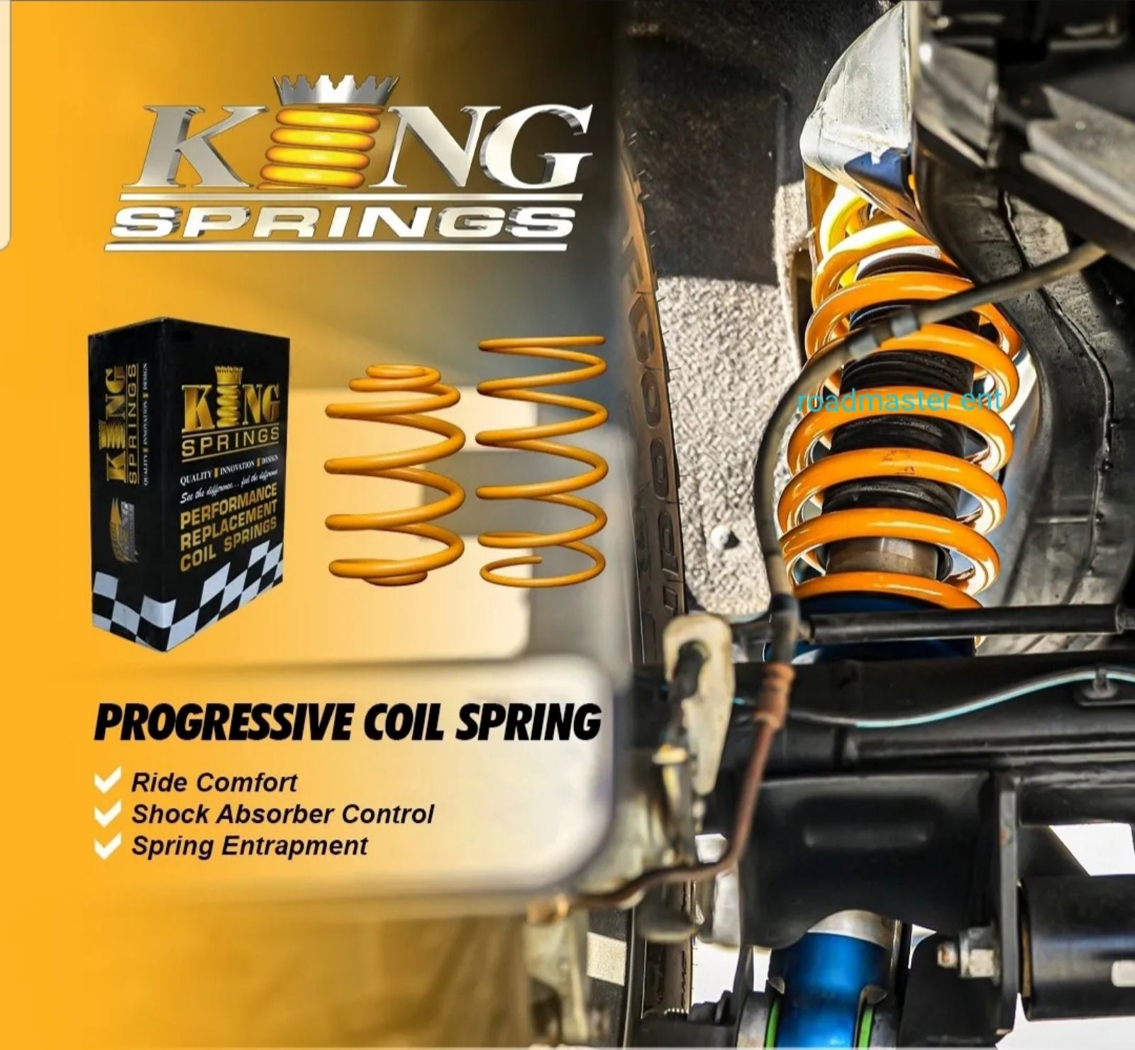 King Spring Progressive Coil Spring Mitsubishi Strada 2008 to 2023 for ...