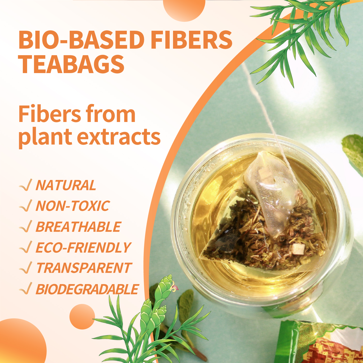 Sipster Ginger Tea Organic 100 Tea Bags Organic Herbal Tea From Single ...