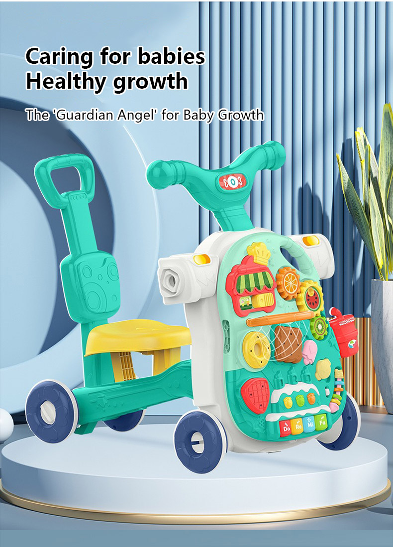 Baby Walker Stroller Toy Multi-function Toddler Trolley For Kid's Push ...